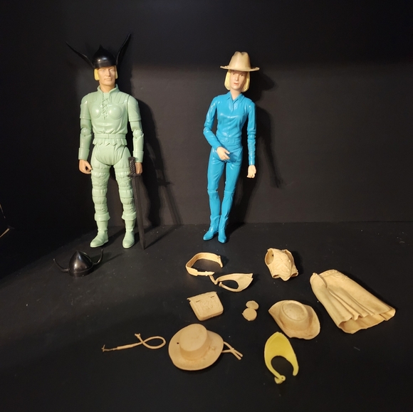 Toys | Vintage Marx Action Figures With Accessories | Poshmark